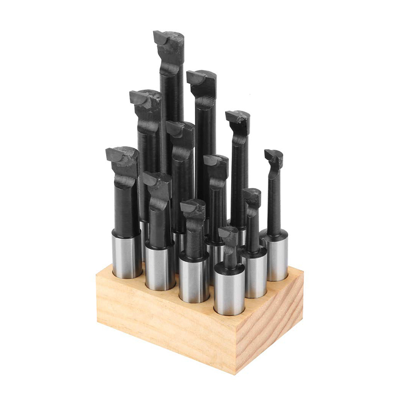 Machine Tools Carbide Boring Bar Lathe12 Pcs Carbon Steel F1 Rough ...